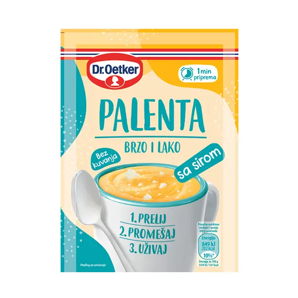 DR.OETKER Instant palenta sa sirom 55g