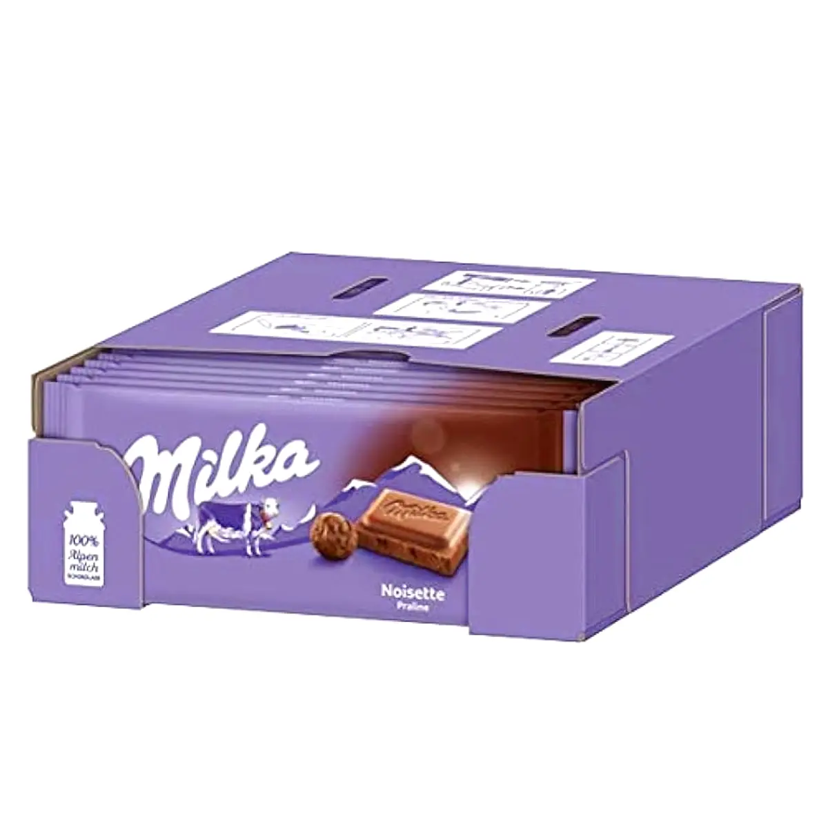 Milka Noisette Čokolada, 80g, 27 komada