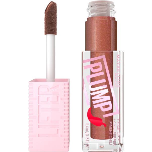 MAYBELLINE New York Lifter Plump Sjaj za usne, 007 cocoa zing