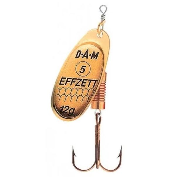 DAM VARALICA EFFZETT STANDARD SPINNER GOLD #4 ,10GR