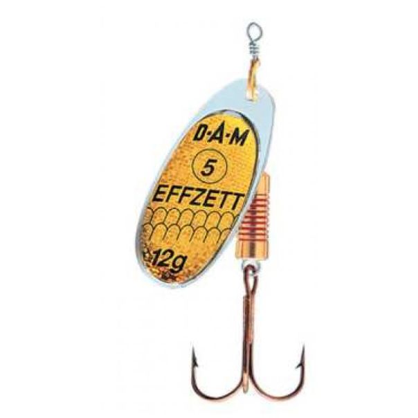 DAM VARALICA EFFZETT STANDARD SPINNER REFLEX GOLD 3# 6g