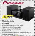 Pioneer muzička linija X-CM31 CD, MP3, WMA, Radio, Pioneer