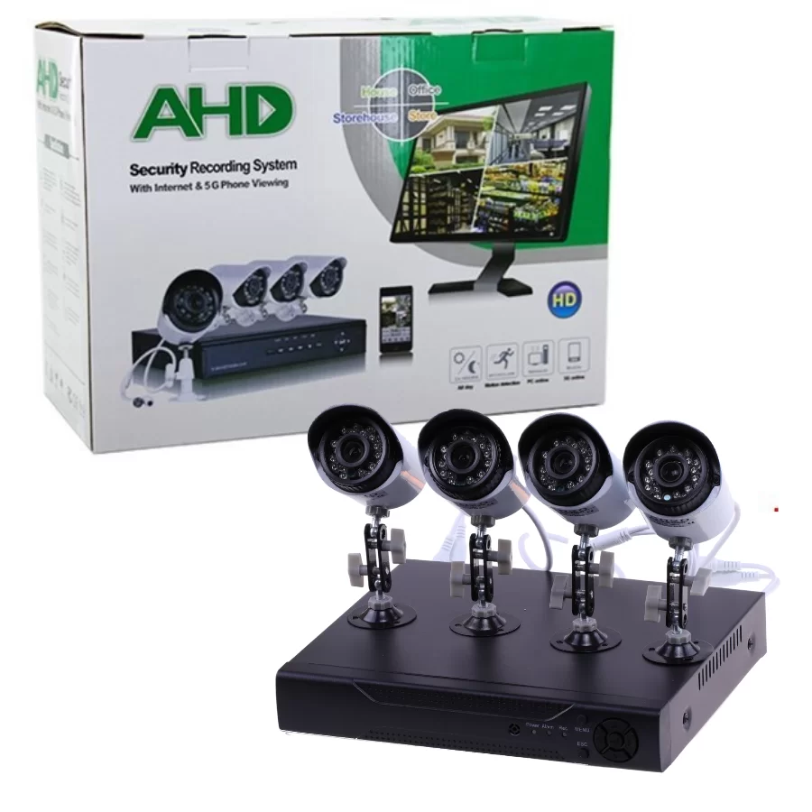 AHD Video Nadzor sa 4 kamere 1,3mpx