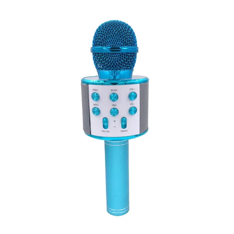 Bežični Bluetooth karaoke mikrofon sa zvučnikom – WS-858