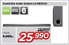 LG Soundbar audio sistem NB 3540, 320W, LG