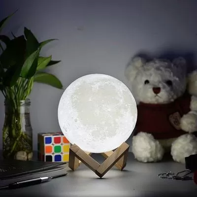 Velika 3D Mesec lampa
