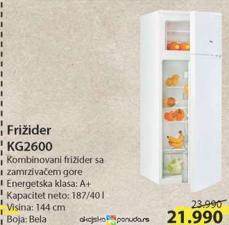 Frižider VOX KG2600, Vox