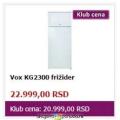 Vox frižider KG2300, Vox