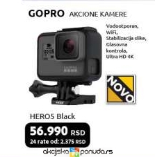 GoPro HERO 5 Black akciona kamera, GoPro