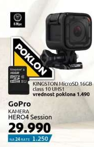 GoPro HERO 4 Session kamera, GoPro