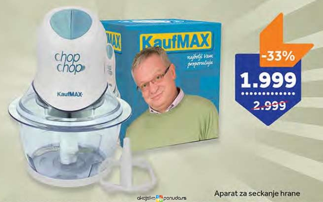 Kaufmax aparat za seckanje, Kaufmax