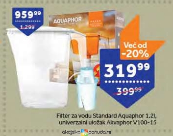 Filter za vodu Aquafor Standard, Aquaphor