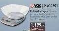 Kuhinjska vaga VOX KW0201, Vox