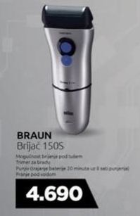 Brijač i trimer za bradu Braun 150S, Braun