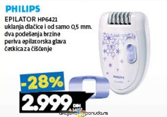 Philips epilator HP6421, Philips