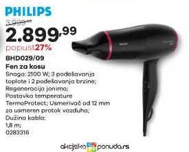 Fen za kosu Philips, GHD029/09, Philips