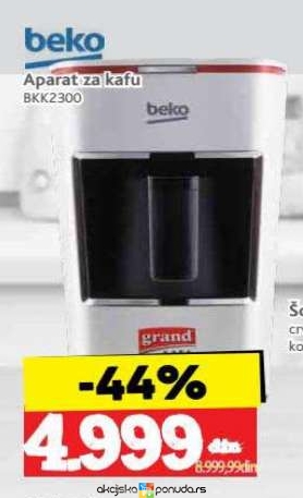 Aparat za kafu Beko, BKK2300, Beko