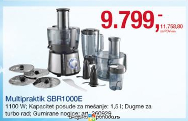 Multipraktik sokovnik Gorenje SBR1000E, Gorenje