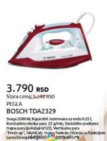 Pegla Bosch, TDA2329, Bosch