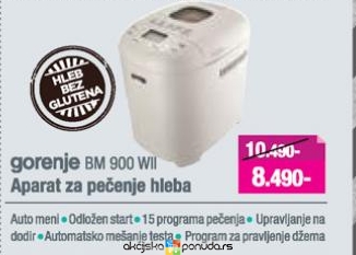 Mini pekara Gorenje BM900WII, Gorenje