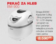 Aparat za pečenje hleba mini pekara Vivax BM-900, Vivax