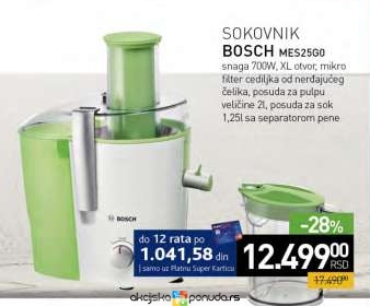 Sokovnik Bosch MES25G0, Bosch