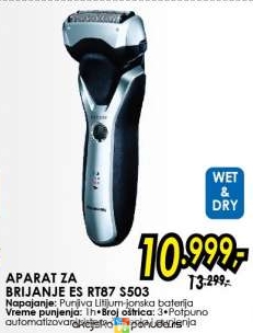 Panasonic aparat za brijanje ES RT87S503, Panasonic