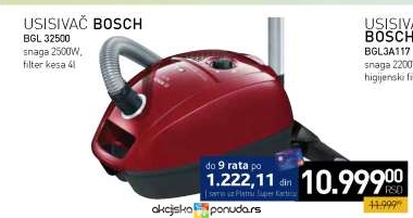 Usisivač BOsch, BGL32500, Bosch