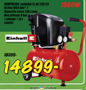 Vazdušni kompresor Einhell TE-AC230, Einhell