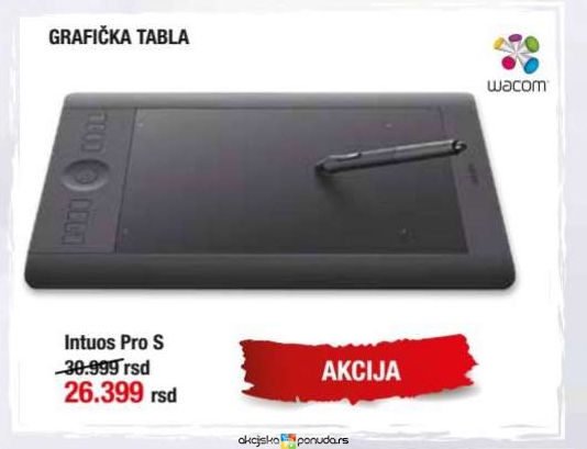 Grafička tabla Wacom Intuos Pro S, Wacom