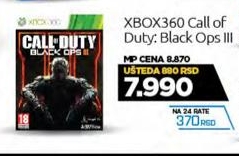 Igrica za XBOX 360 Call of Duty Black Ops III, Xbox