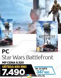 PC igrica Star Wars Battlefront, Gaming