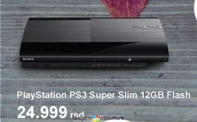 Sony PlayStation PS3 super slim konzola, 12GB, Sony