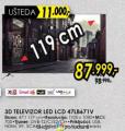 LG 3D Televizor LED LCD 47LB671V, ekran 47", 119 cm, LG