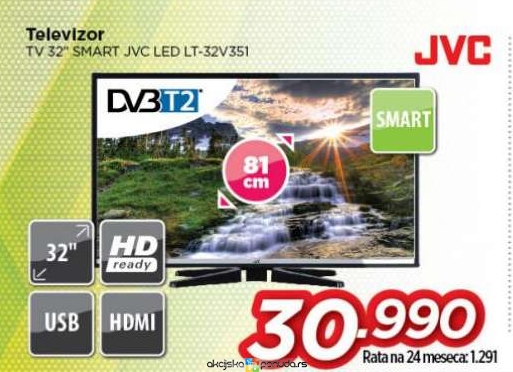 JVC televizor 32 in Smart LED HD Ready, JVC