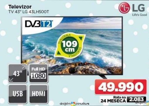 Televizor LG TV 43 in LED Full HD, LG