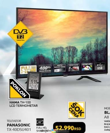 LED televizor Panasonic TV 40 in Smart Full HD, Panasonic