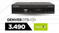 Set Top Box Denver DTB-131,