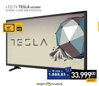 Televizor Tesla TV 40 in LED Full HD, Tesla