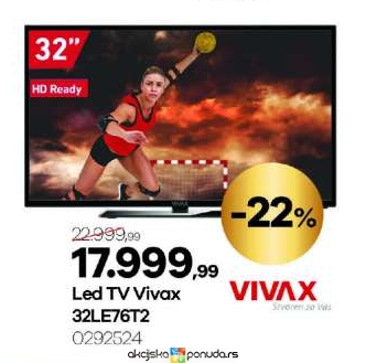 Televizor Vivax TV 32 in LED HD Ready, Vivax