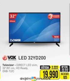 Vox televizor 32 in LED HD Ready, Vox