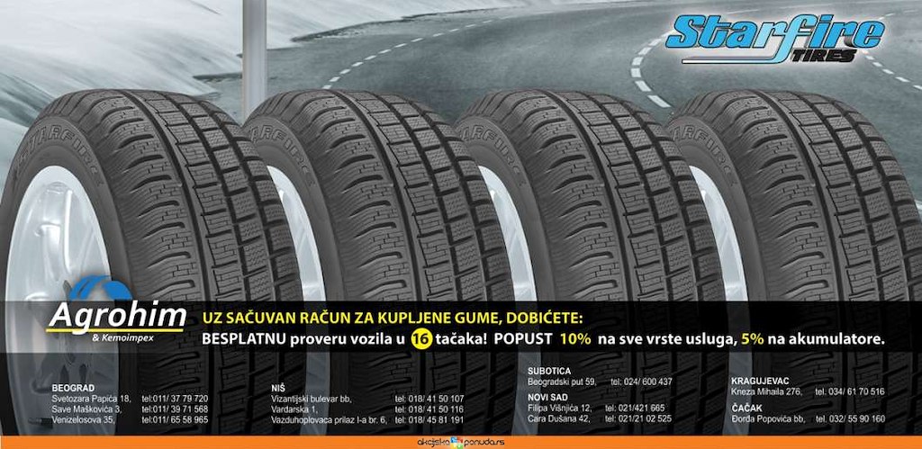 Zimske auto gume Starfire 155/70/R13, Starfire