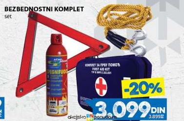 Bezbednostni komplet set,