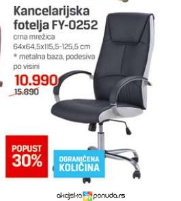 Kancelarijska fotelja FY-0252, Forma Ideale