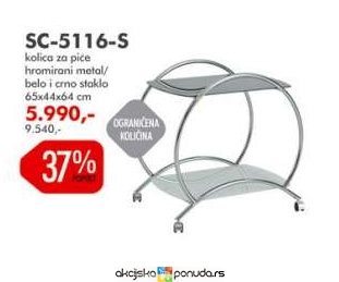 Kolica za piće SC-5116-S, Forma Ideale