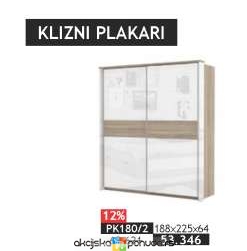 Klizni plakar PK180/2, Jela Jagodina