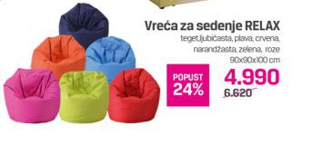 Vreća za sedenje Lazy Bag, Forma Ideale