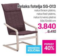 FOtelja Relaks SG-013 Forma Ideale , Forma Ideale