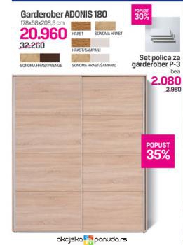 Garderober Adonis 180 , Forma Ideale