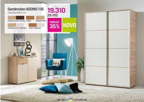 Garderober Adonis 135, Forma Ideale